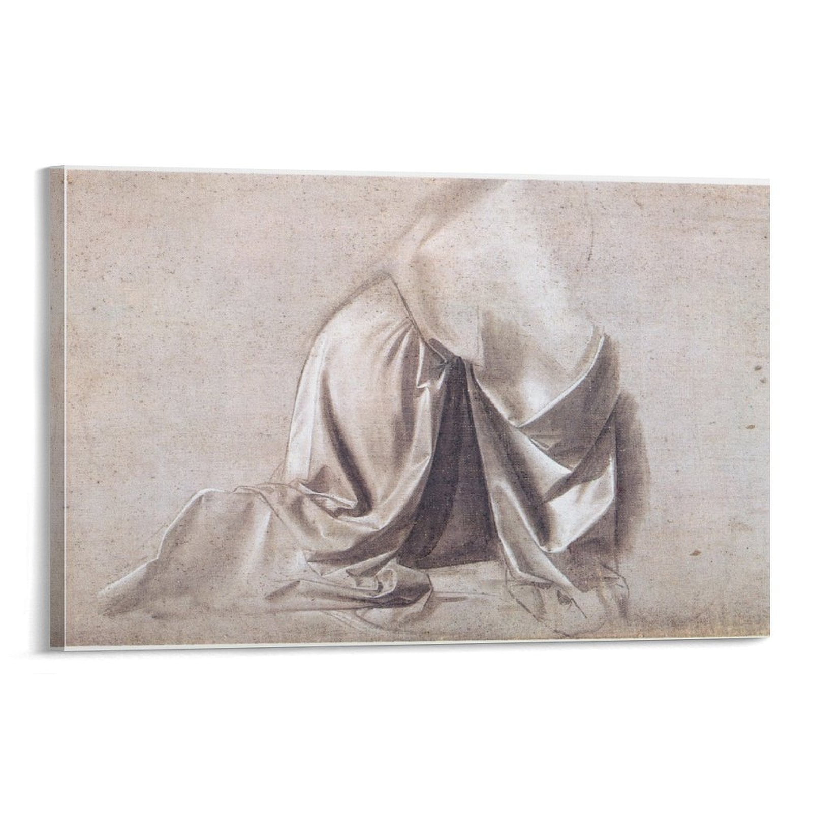 Drawing of Drapery by Leonardo Da Vinci Posters Posters Art Print Wall ...