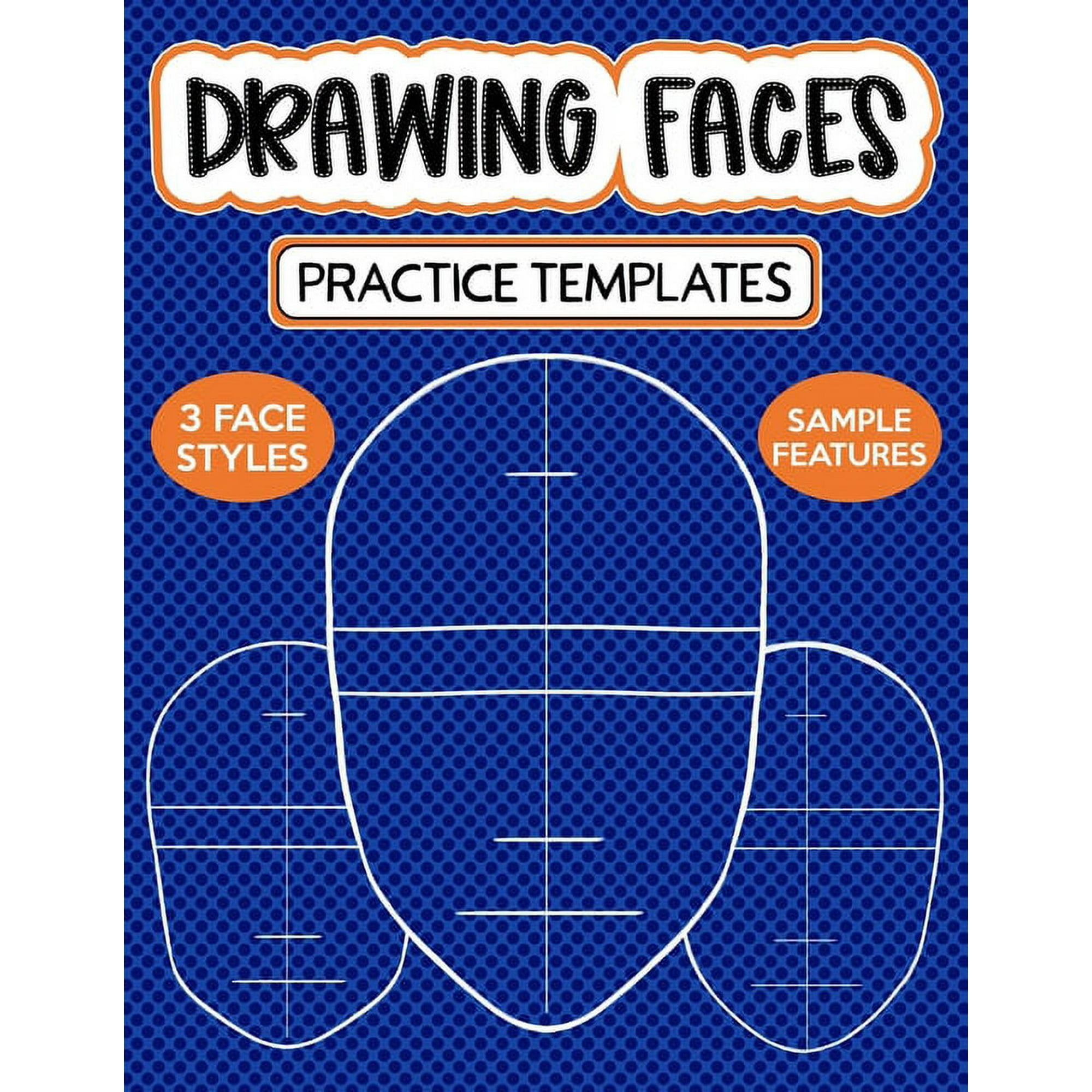 Blank Face Drawing Template