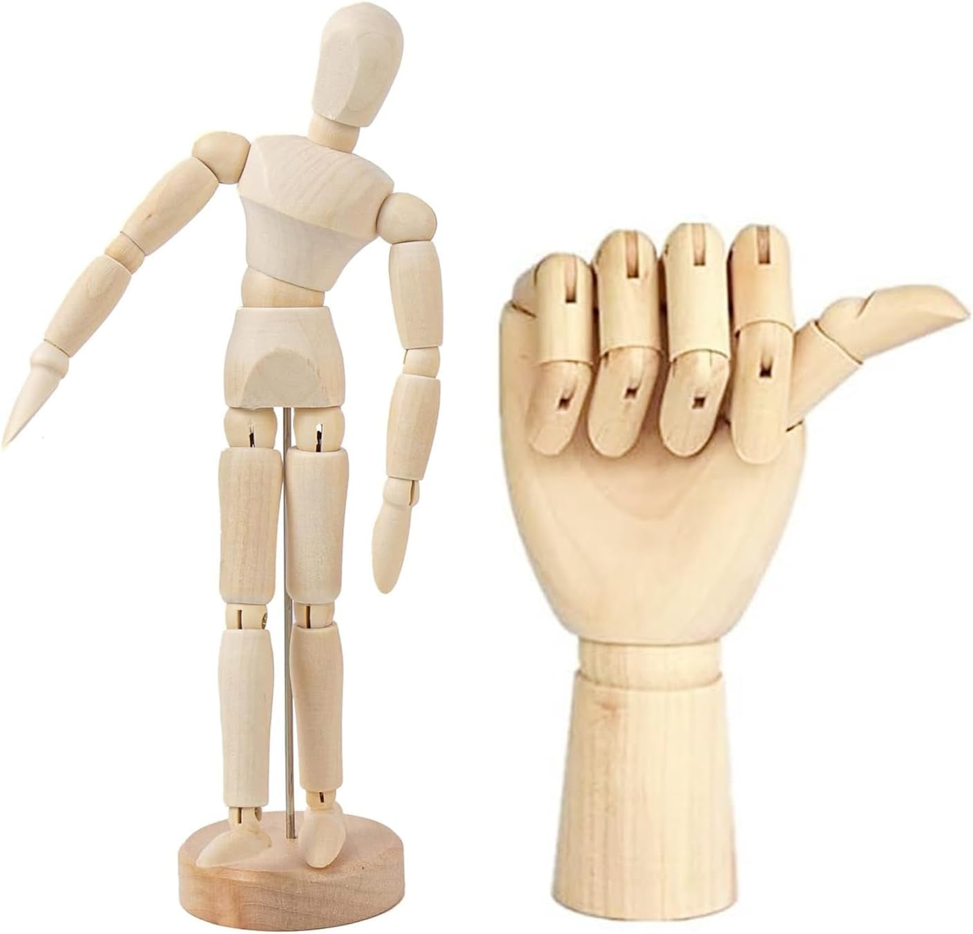 Drawing Hand Model, Wooden Mannequin Figure Human People Dolls Manikin ...