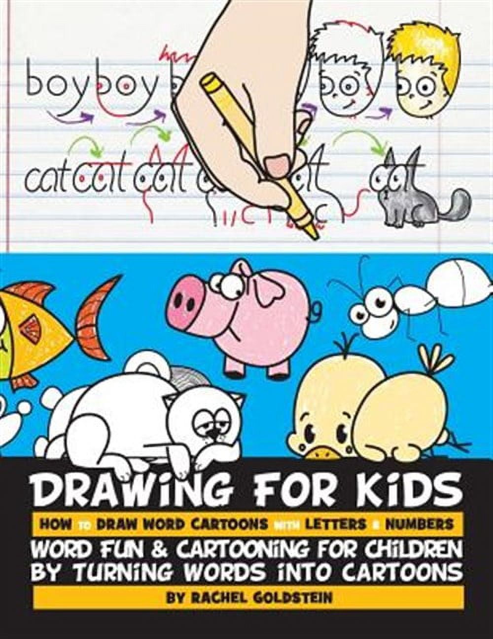Drawing for Kids: Drawing for Kids How to Draw Word Cartoons with ...