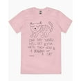 Drawing Of A Cat T-Shirt Australia Online colour_white - Walmart.com