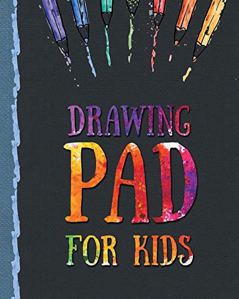 Pre-Owned Drawing Pad for Kids: Childrens Sketch Book for Drawing ...