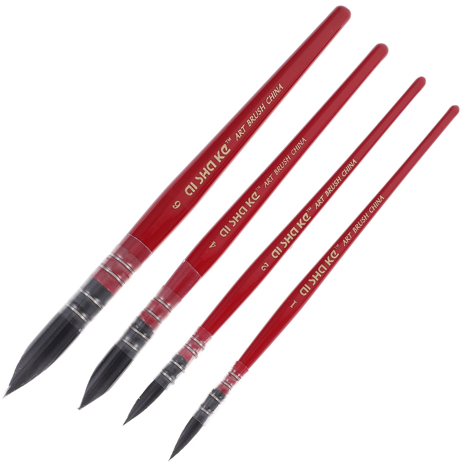 Drawing Painting Nylon Miniature Brush Pointed-Round Brushes Detail Art ...