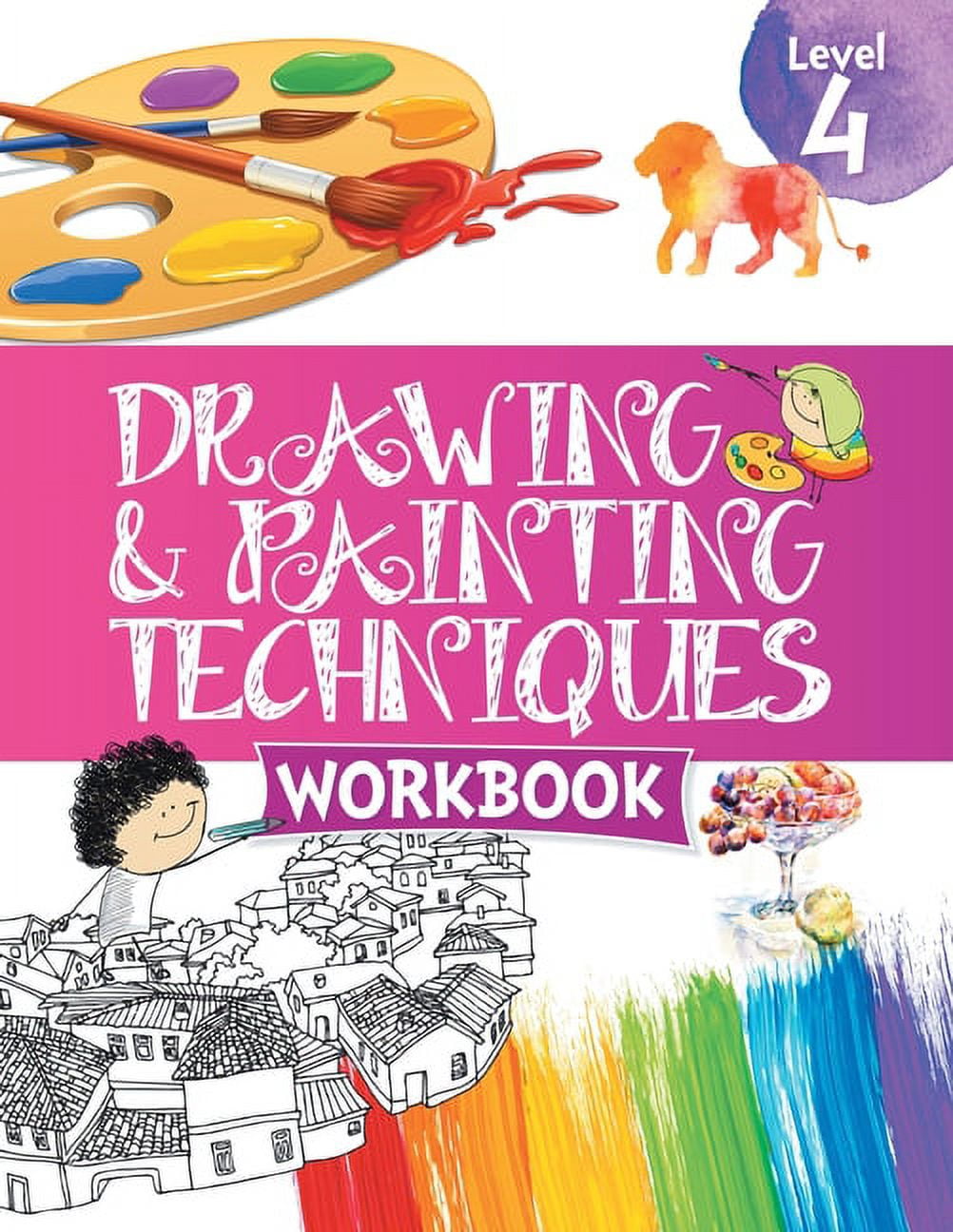 Drawing & Painting Techniques Workbook Grade 4 - Walmart.com