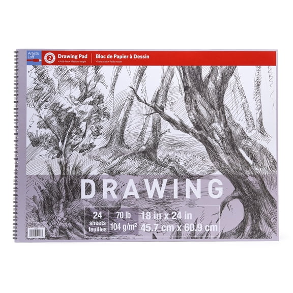 Drawing and Art Paper 18x24 Inches for Sketching Watercolor Crafts
