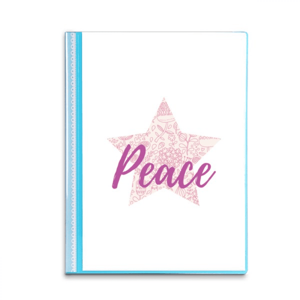 Drawing Powder Flower Paint Book Sheet Protectors Portfolio Binder ...
