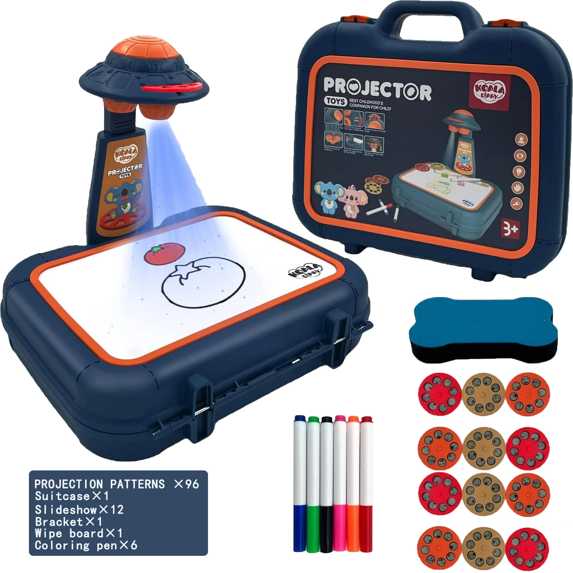 Drawing Projector Table With 96 Projection Patterns, Trace and Draw ...