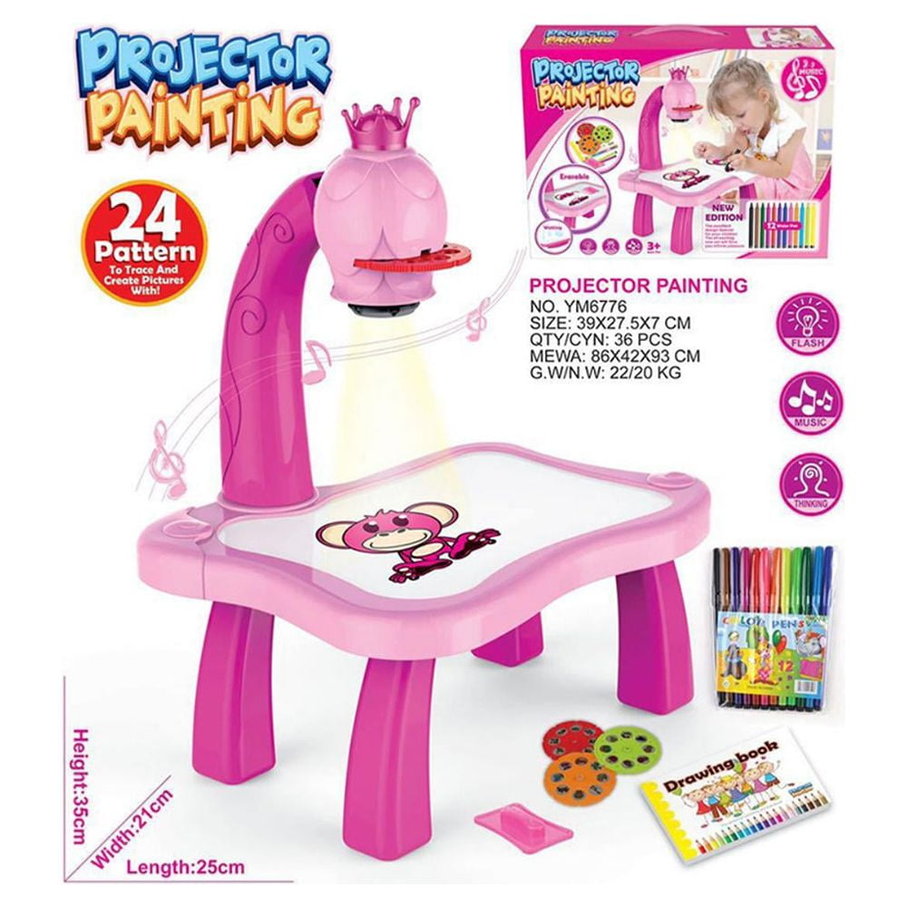 Drawing Projector Table for Kids,Graffiti Children Projection Drawing ...