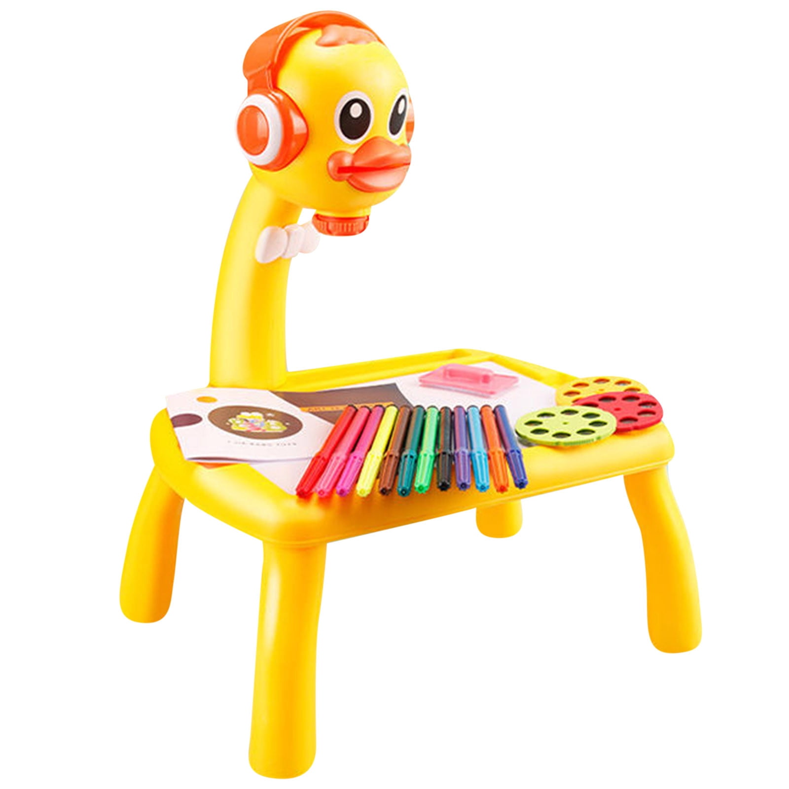 Drawing Projector Table for Kids, Trace and Paint Drawing Board with ...