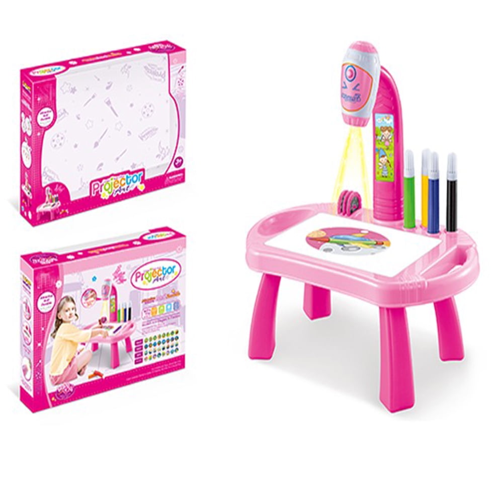 Drawing Projector Table Set Children Learning Desk Trace and Draw ...