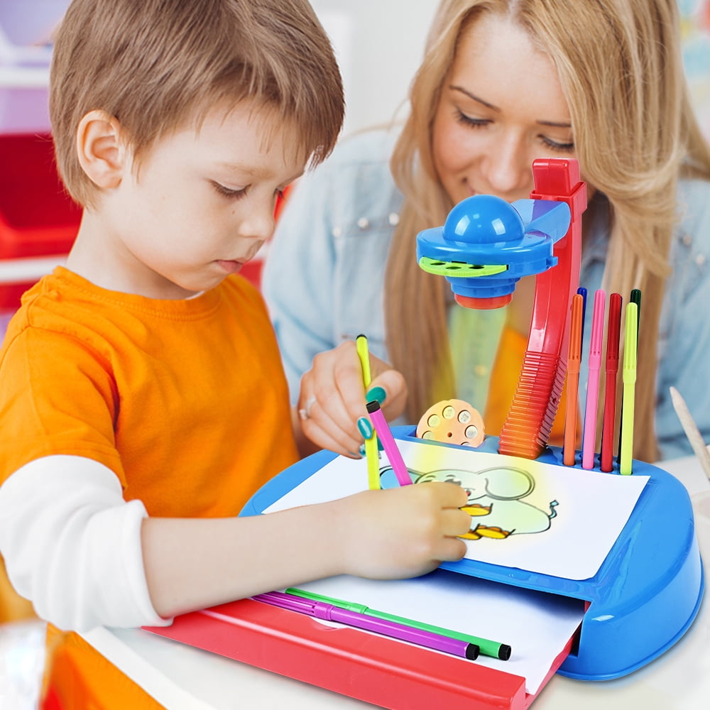Drawing Projector Toy,Art Projector,Children Learning Desk Trace Art ...