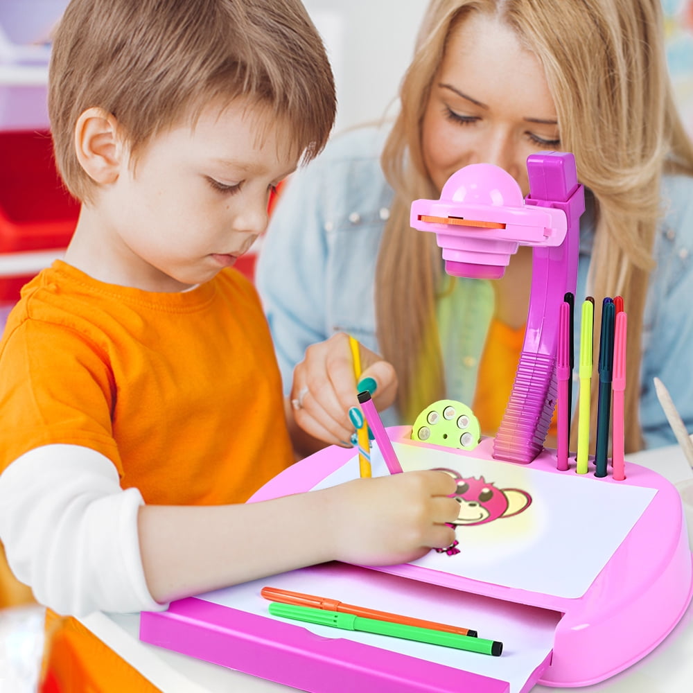 Drawing Projector Toy,Art Projector,Children Learning Desk Trace Art ...