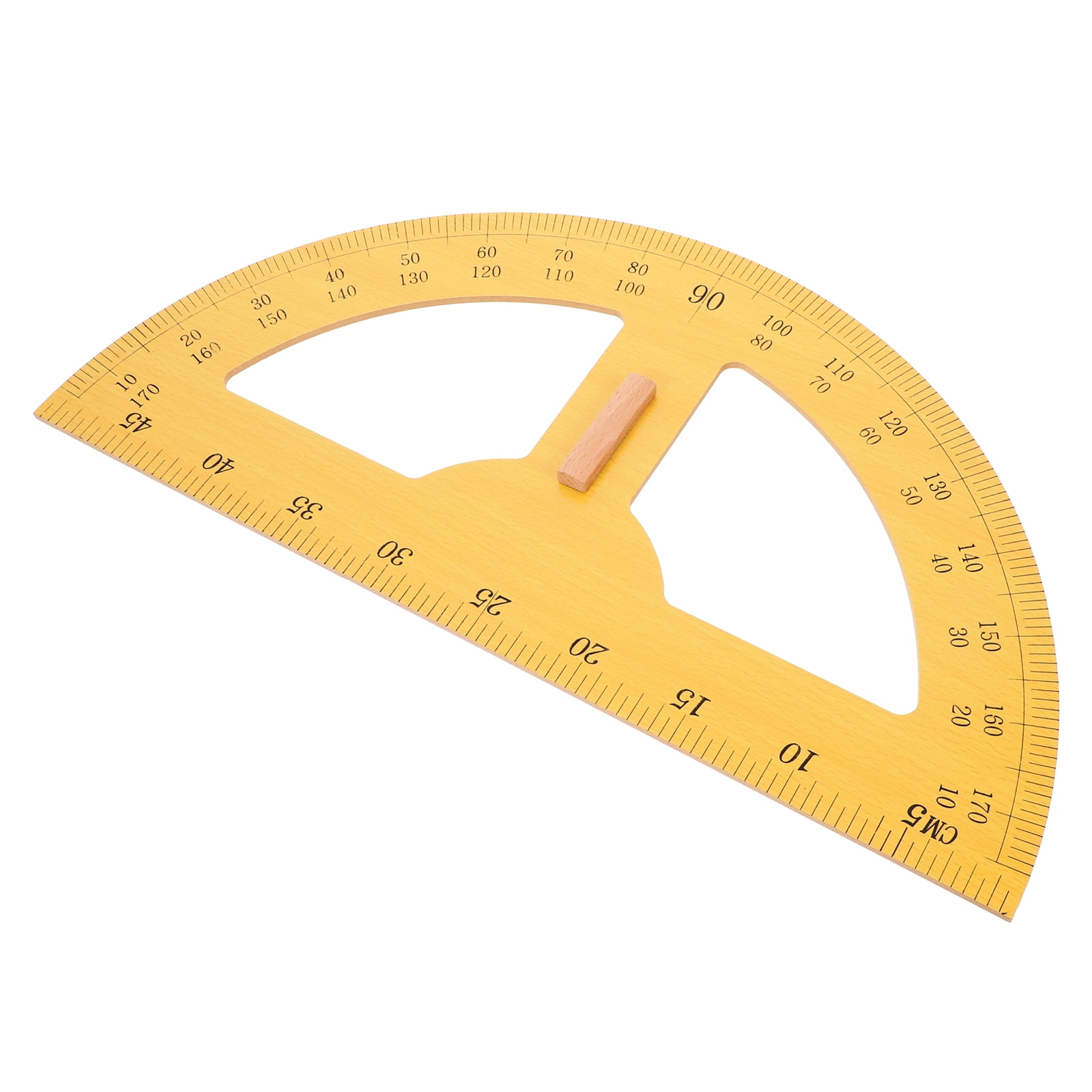 Drawing Protractor Handheld Semi Circle Giant For Teacher Math Teaching ...