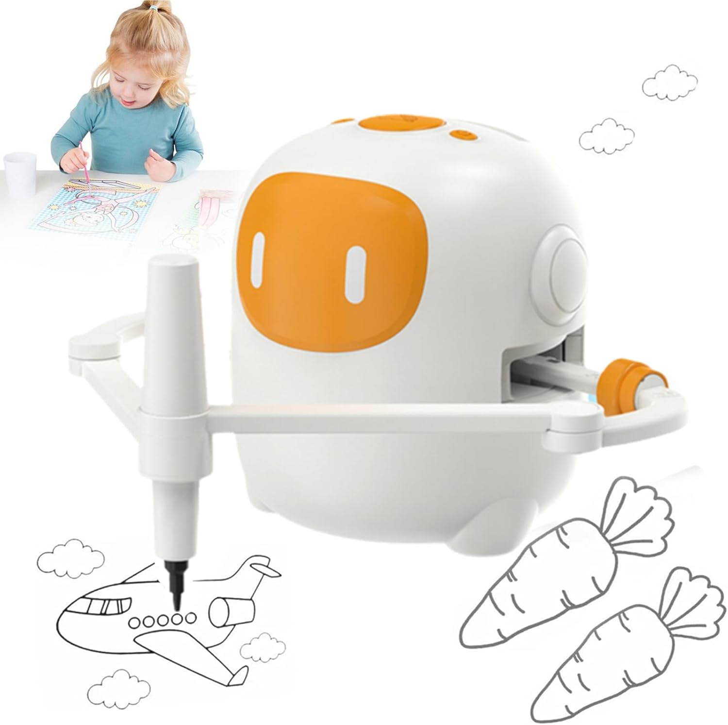 Drawing Robot for Kids with Cards, Magic Robot Drawing Machine,Magic ...
