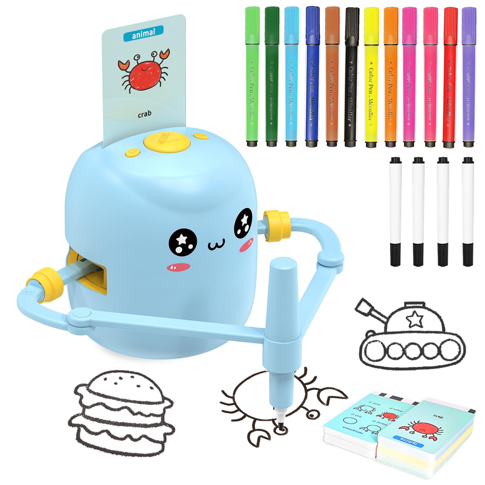Drawing Robot for Kids, TSF6 Interactive Educational Drawing Robot ...