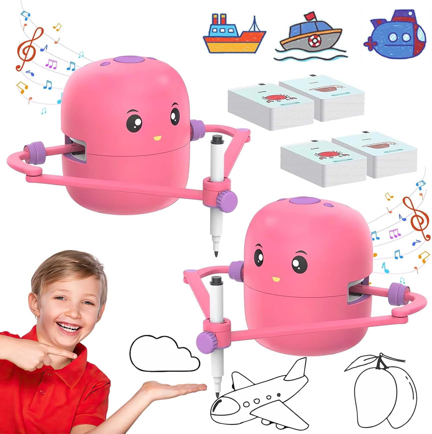 Drawing Robot, Drawing Robot for Kids, Magic Drawing Robot, Magic Robot ...