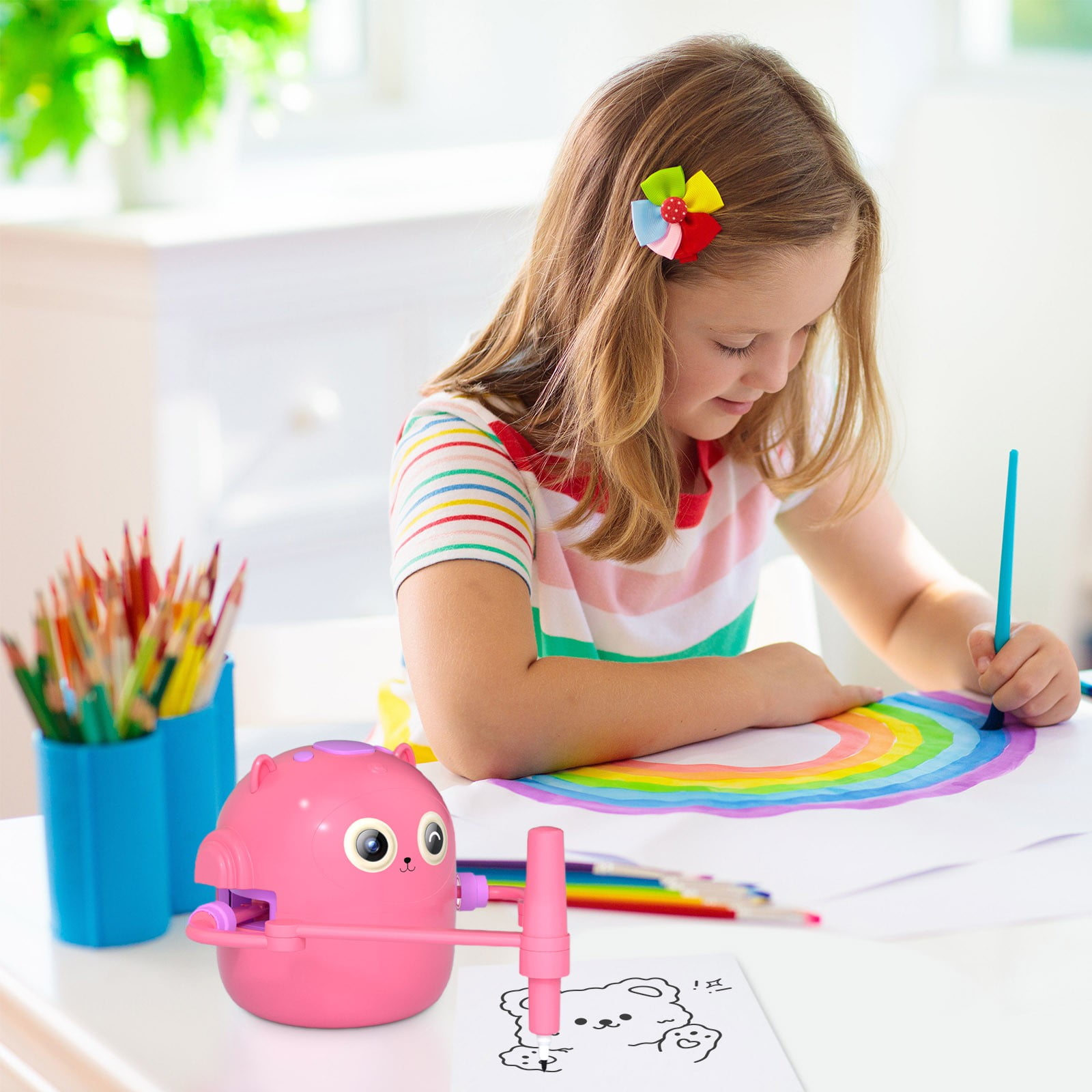 Drawing Robot for Kids Interactive Educational Drawing Robot Montessori ...