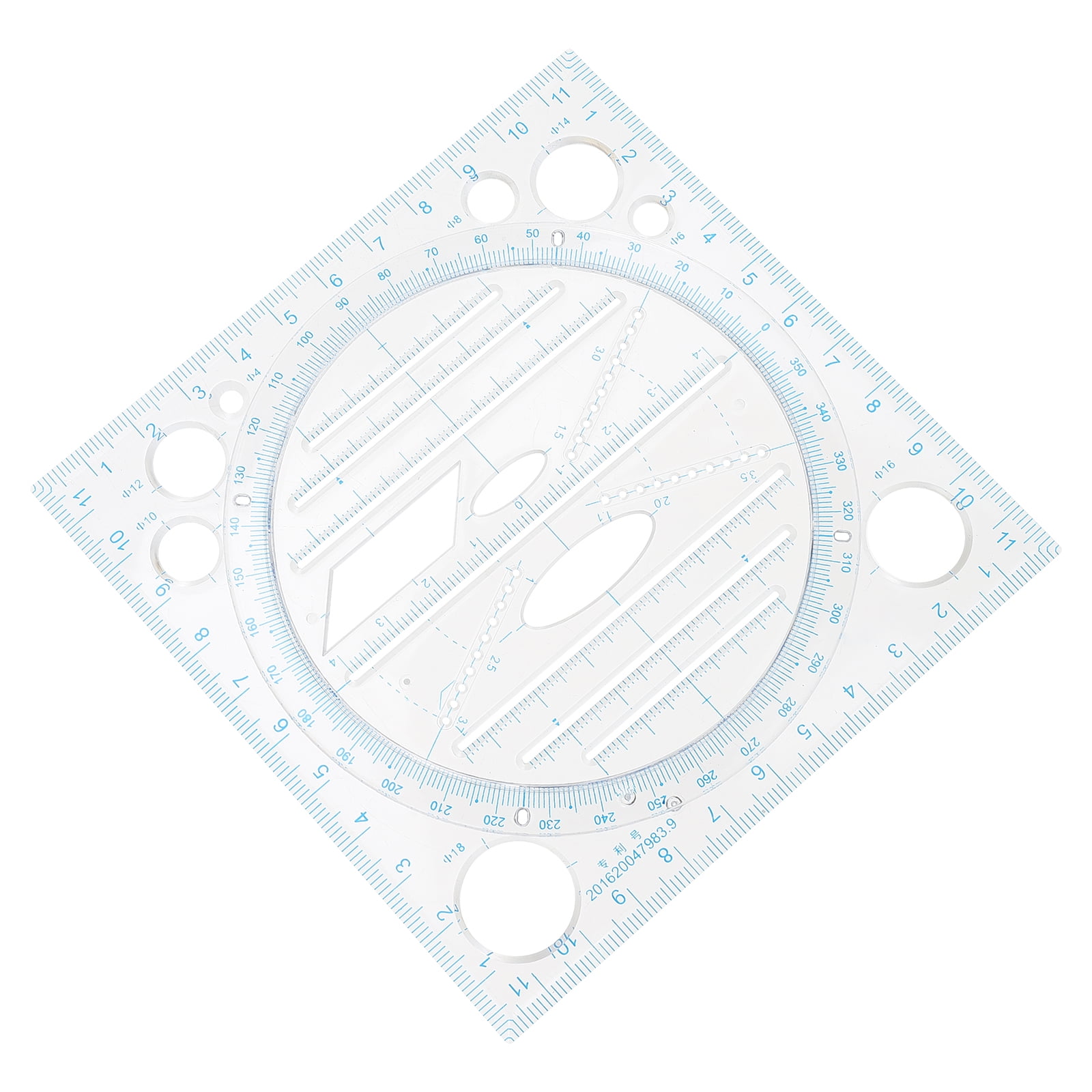 Drawing Ruler Protractor Mulitool Measurement Tape Pupils Student The ...
