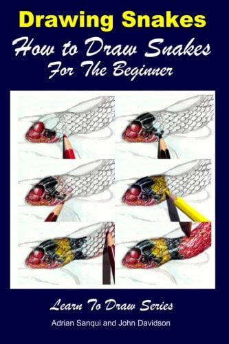 Pre-Owned Drawing Snakes - How to Draw Snakes For the Beginner: Volume 34 (Learn to Draw ...