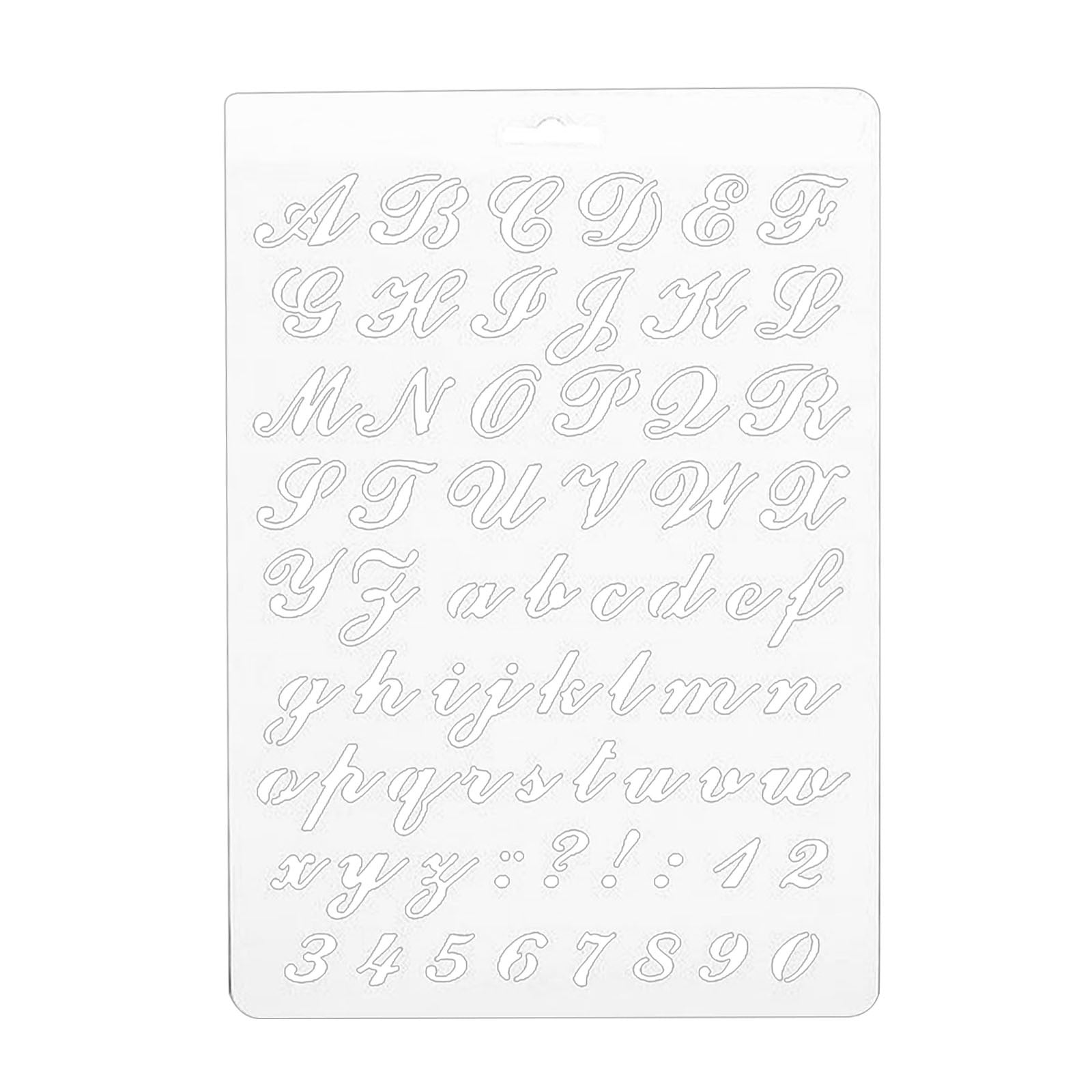 Drawing Template A4 Size Plastic Material Hollow Diy Handmade Album ...