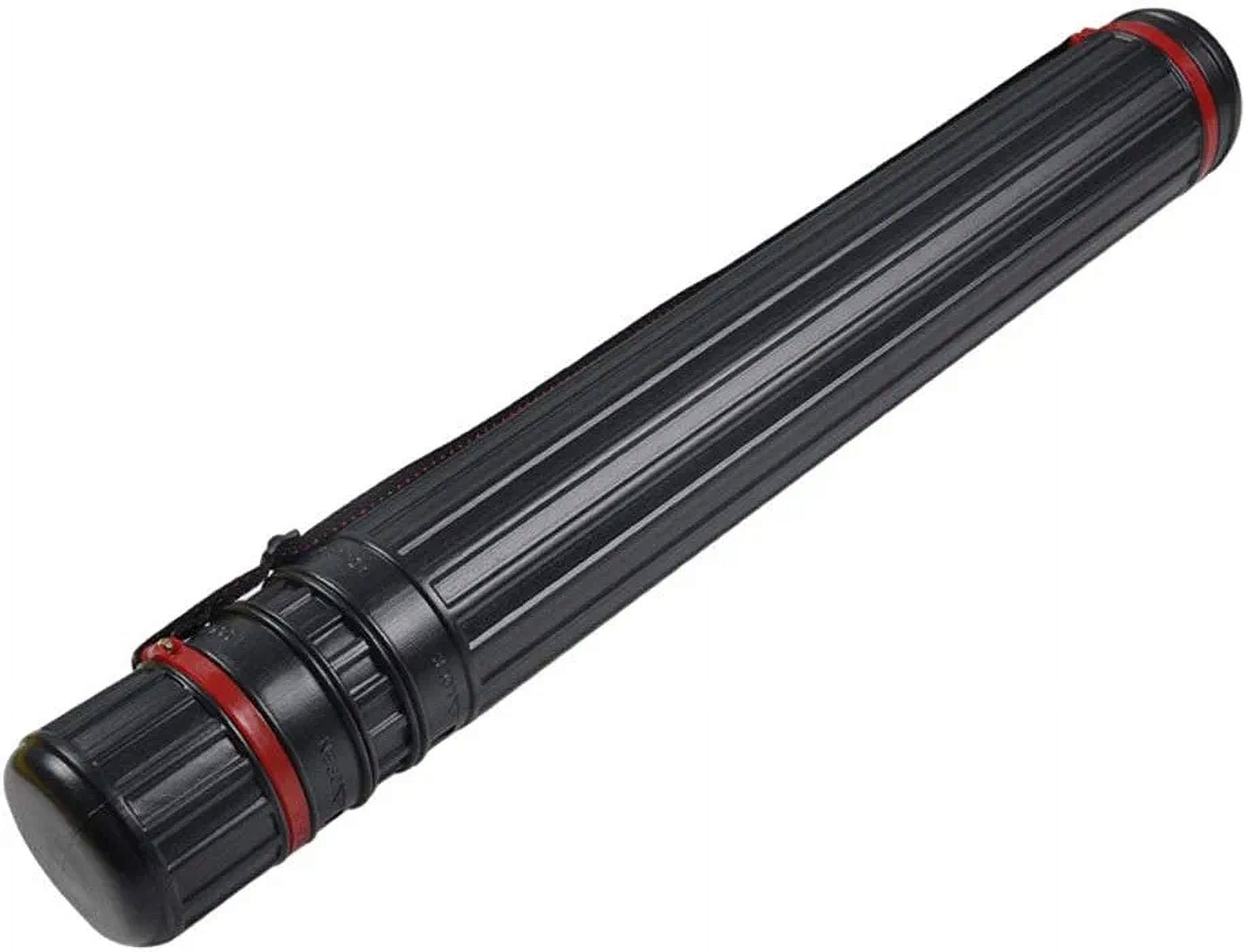Drawing Tube Blueprint Case Telescoping Art Tube Large Plastic Black ...