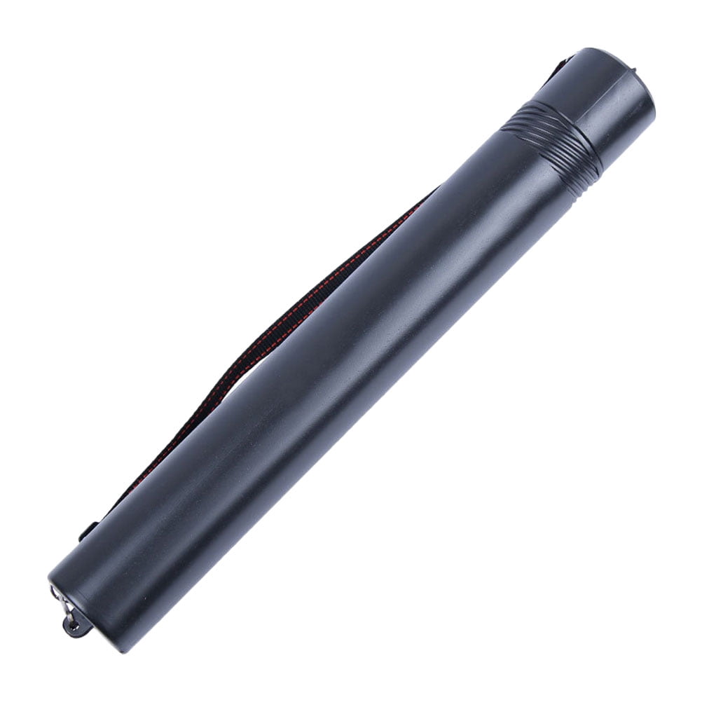 Drawing Tube Blueprint Case Telescoping Art Tube Middle Plastic Black ...