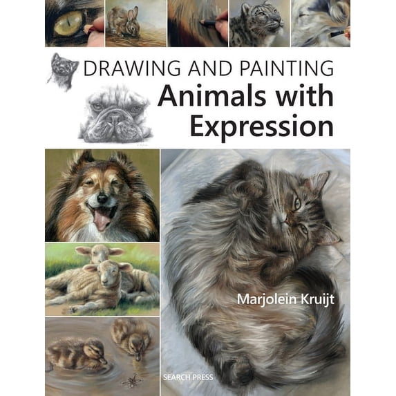 Drawing and Painting Animals with Expression (Paperback) - Walmart.com