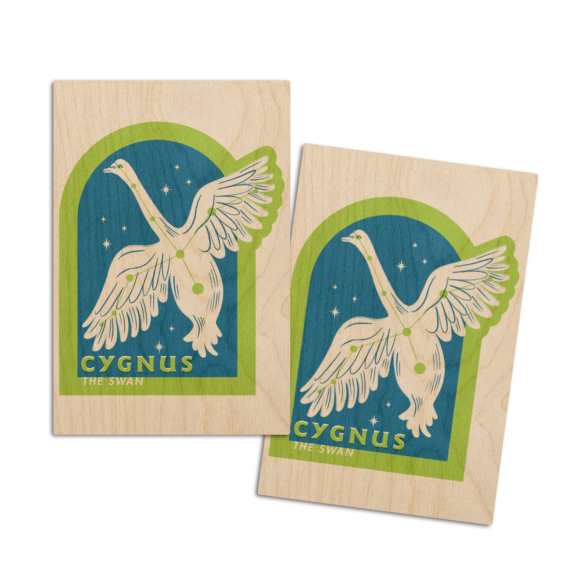 Drawings in the Stars Collection, Cygnus, The Swan Constellation ...