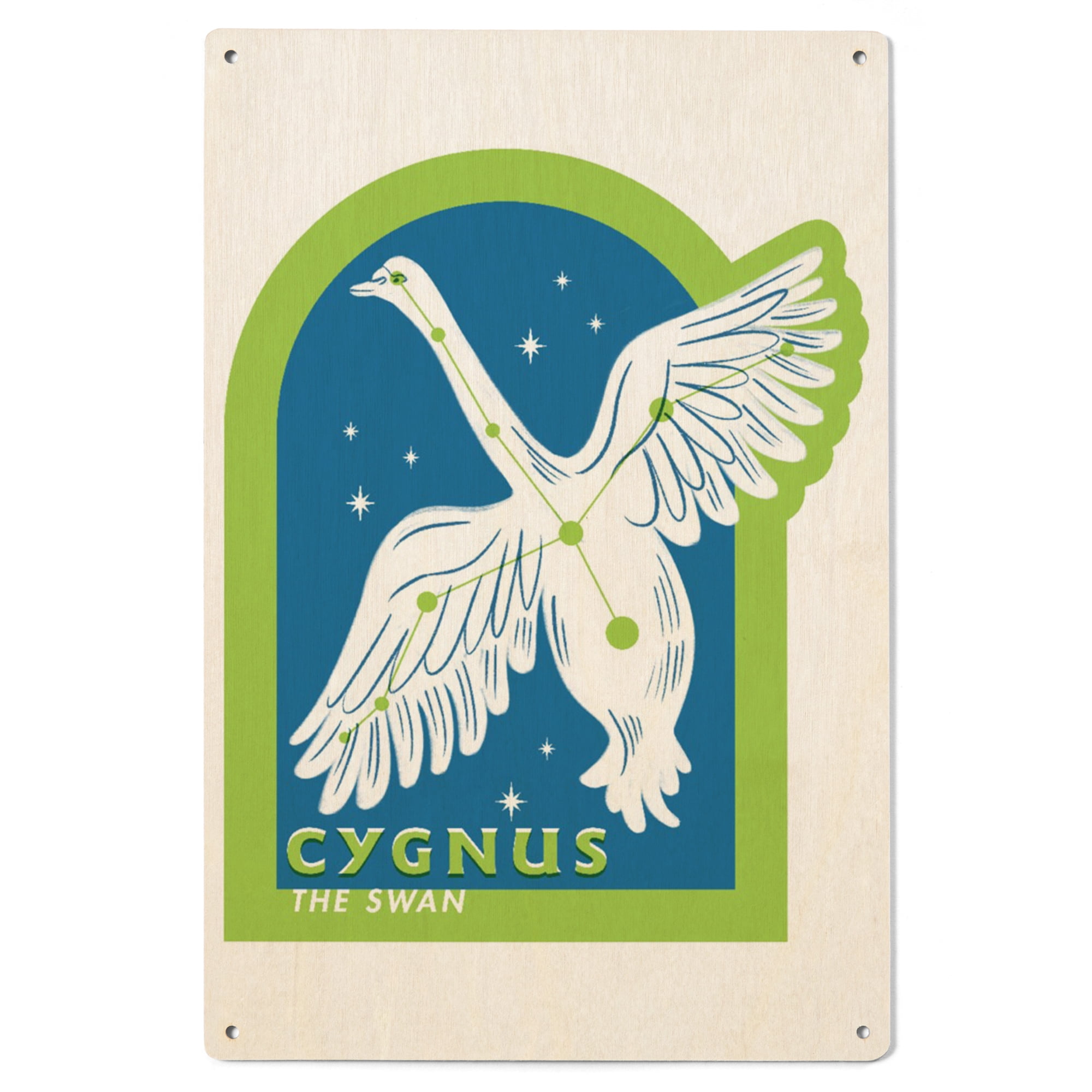 Drawings in the Stars Collection, Cygnus, The Swan Constellation ...