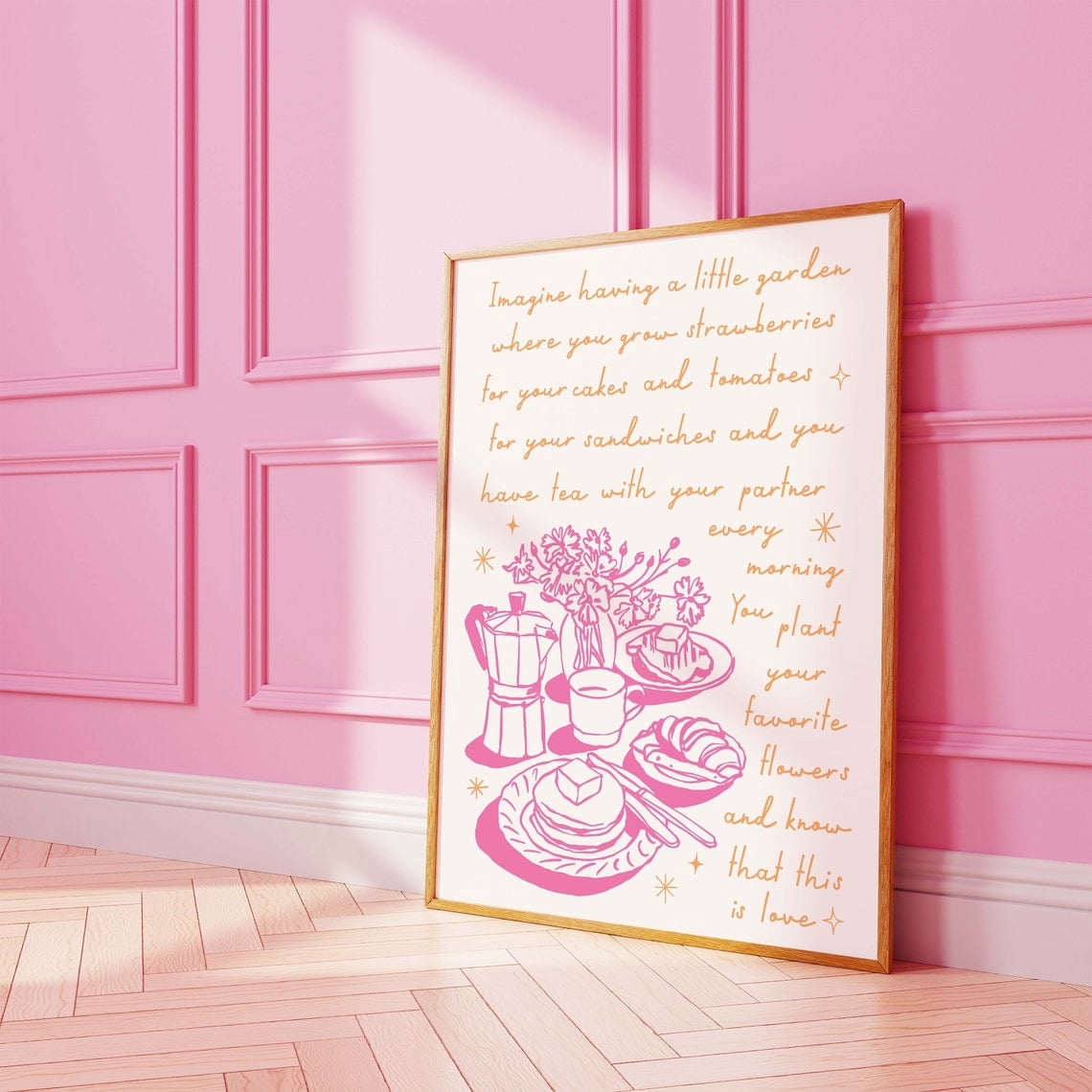 Drawn Quote Design6 Poster Cute Illustrations Art Trendy Affirmation ...