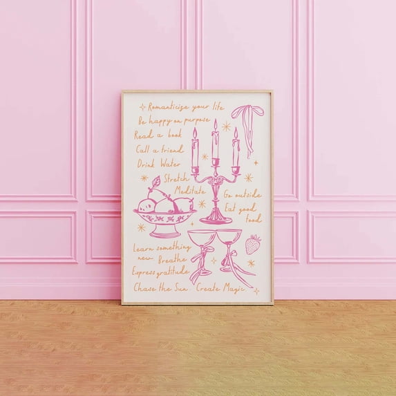 Drawn Quote Design7 Poster Cute Illustrations Art Trendy Affirmation ...