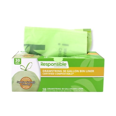 Boulder Clean CompoKeeper Compostable Refill Bags-6 gal, 12 Ct ...