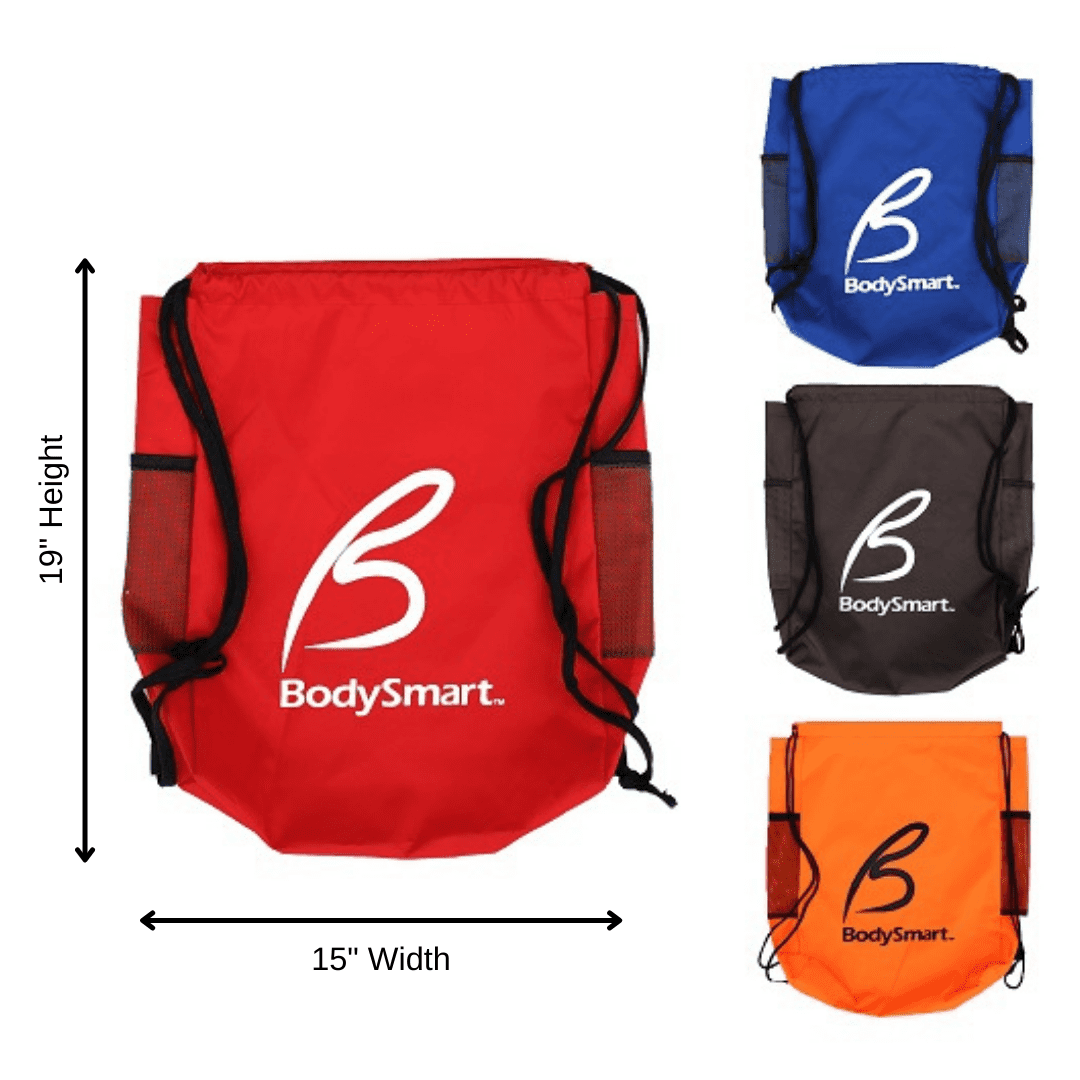 Drawstring Backpack 600 Denier Waterproof with Mesh Bottle Holders ...