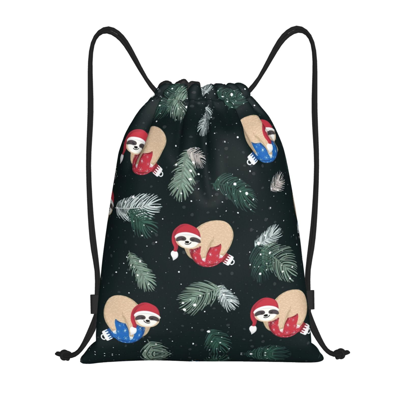 Drawstring Backpack - Baby Sloths Splash Proof Small Drawstring Gym Bag ...