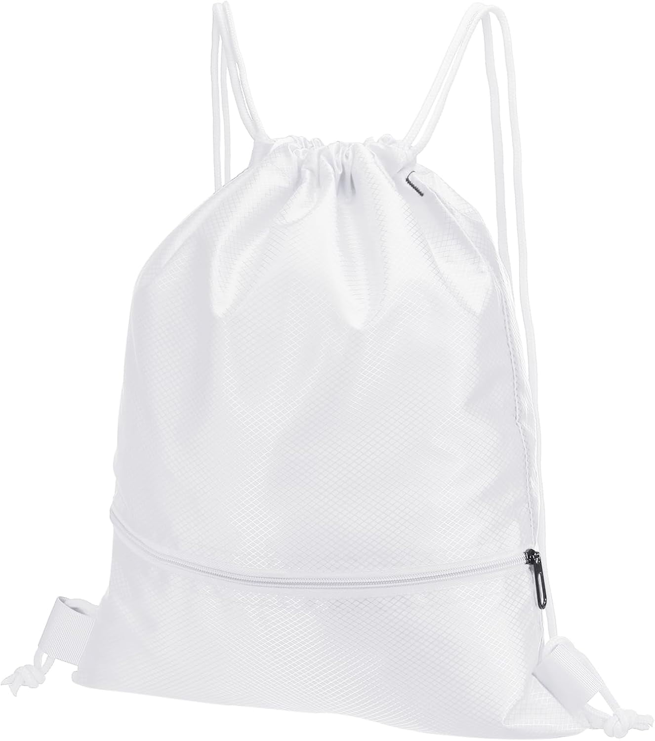 Drawstring Backpack Bag, Drawstring Gym Bags String Backpack with Zip ...