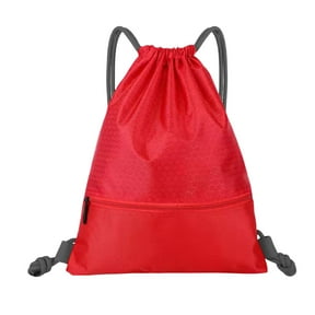 Cherryhome Backpack Bag, Waterproof Draw String Back Sack with Zip ...