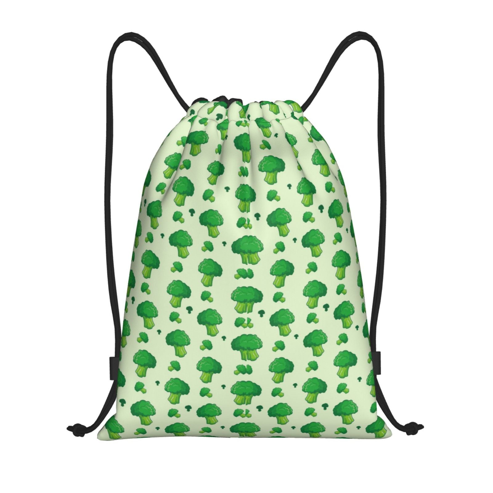 Drawstring Backpack - Broccoli 1 Splash Proof Small Drawstring Gym Bag ...