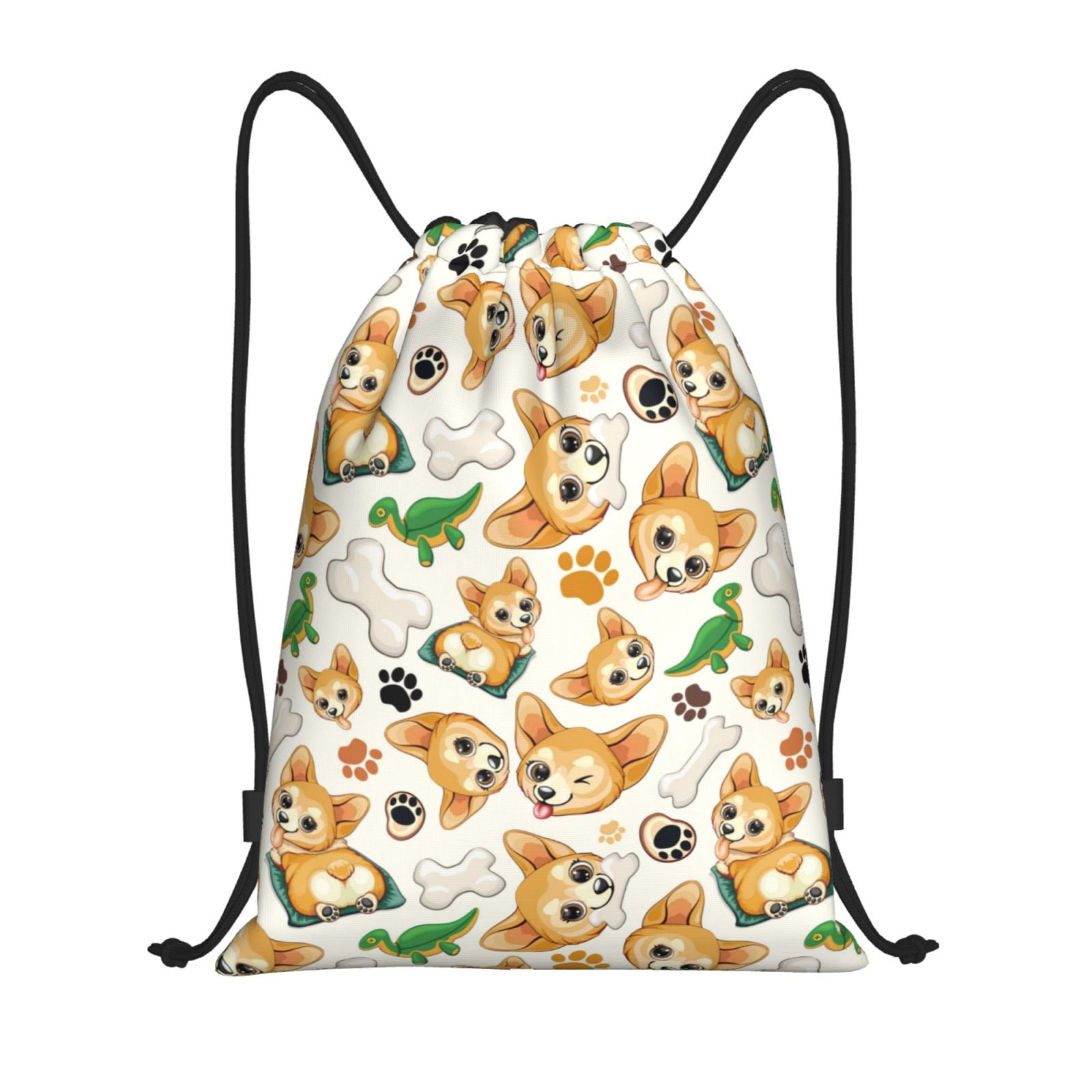 Drawstring Backpack Cute puppy A Sports Gym Bag for Men Women ...
