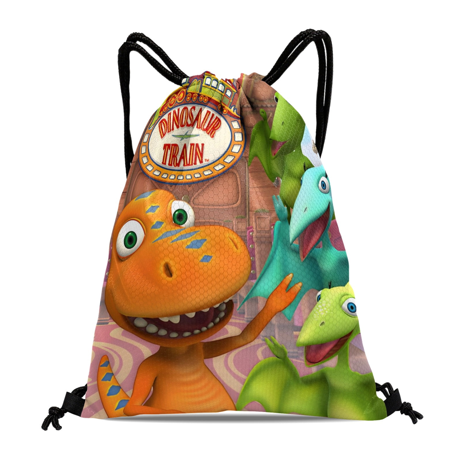 Drawstring Backpack for Dinosaur Train Sackpack Women Men Adults Party ...