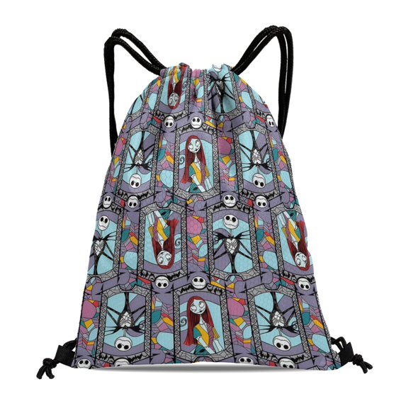 Drawstring Backpack for The Nightmare Before Christmas Drawstring Bags ...