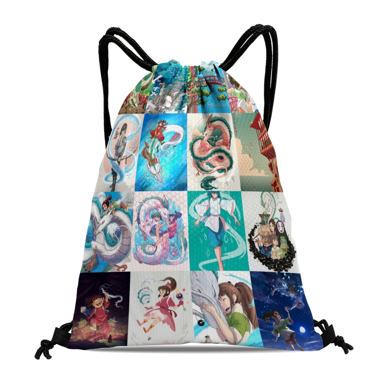 Drawstring Backpack for Spirited Away Party Favor Bags Sackpack Adults ...