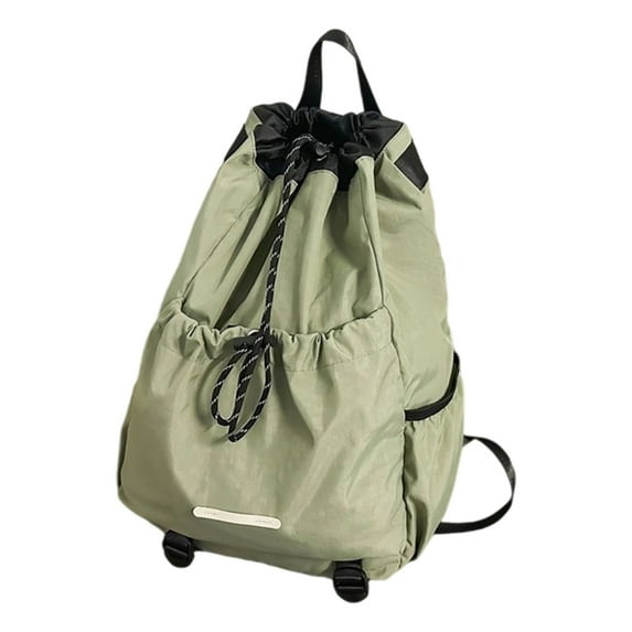 Drawstring Backpack Water Resistant Sports Gym Swim String Bag Tennis ...