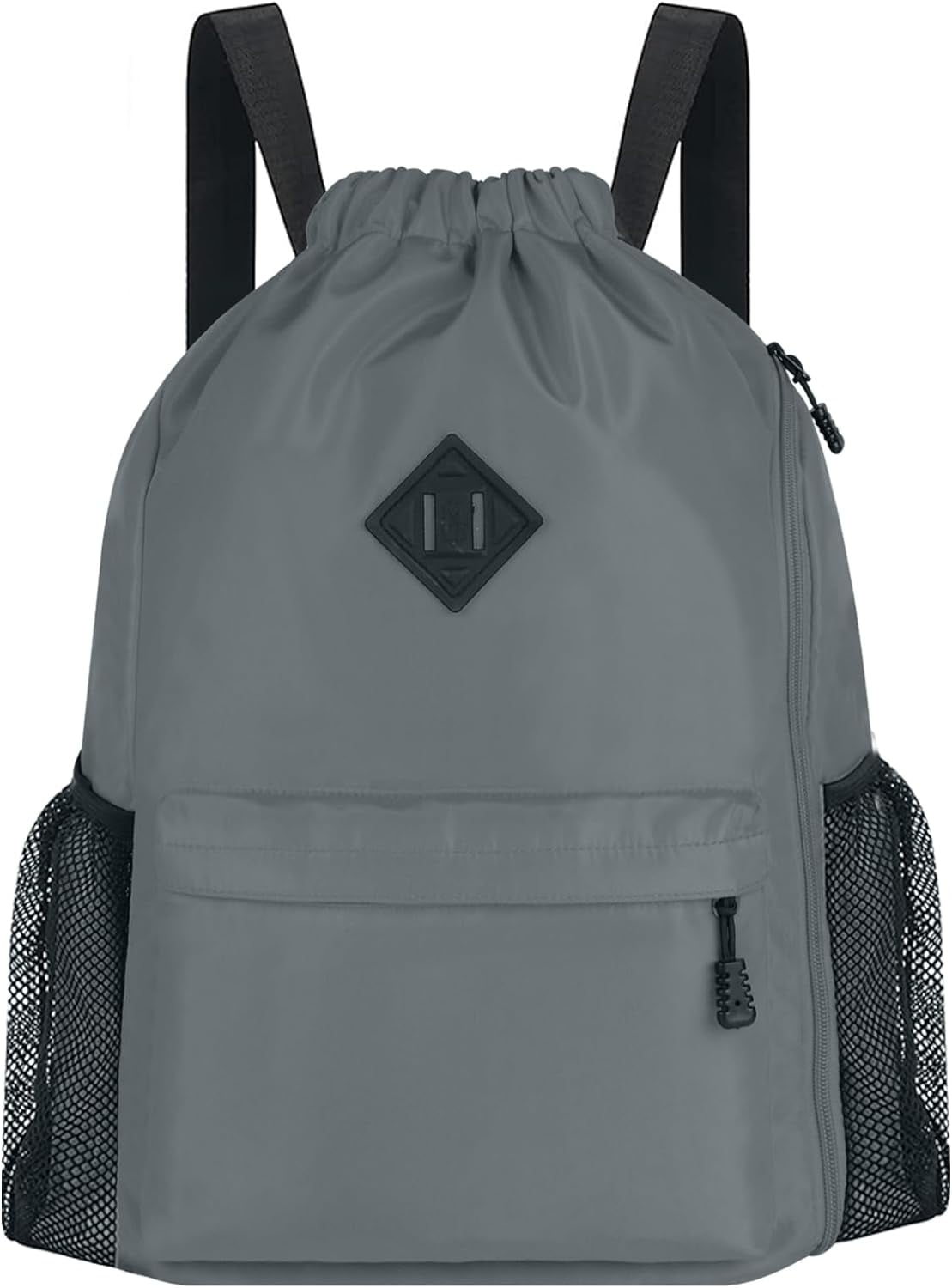 Drawstring Backpack Water Resistant String Bag Sports Gym Backpack with ...