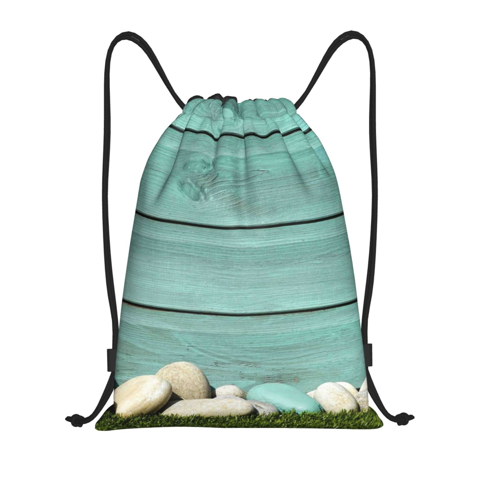 Drawstring Backpack - Wood Grain Splash Proof Small Drawstring Gym Bag ...