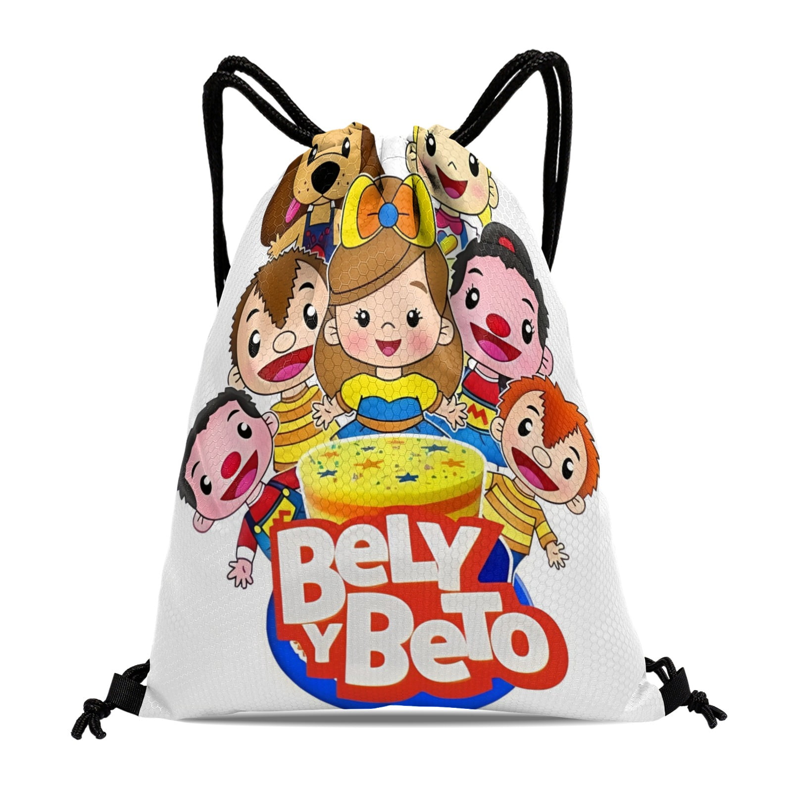 Drawstring Backpack for Bely y Beto Sackpack Adults Women Men Party ...