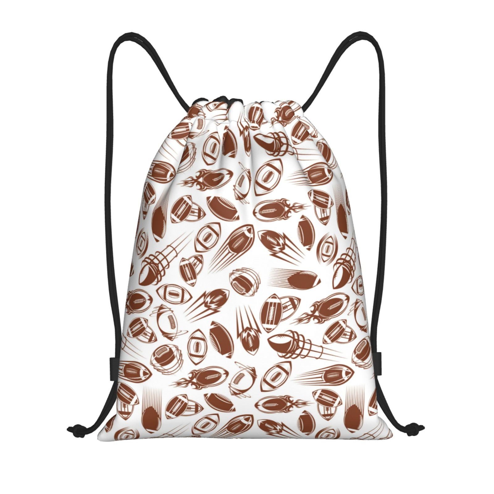 Drawstring Backpack - rugby style Splash Proof Small Drawstring Gym Bag ...