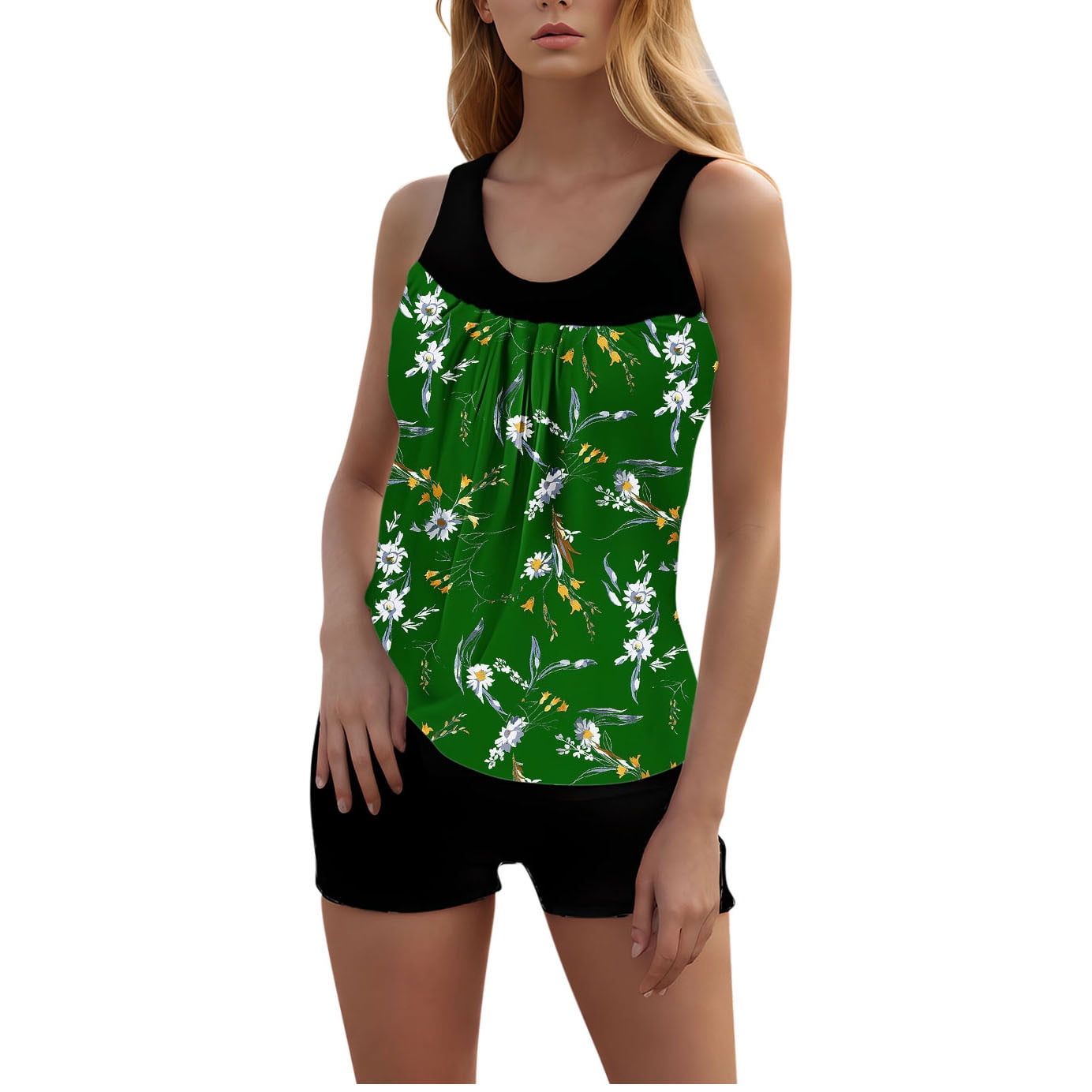 Drawstring Bathing Suits for Women One Piece Sport Swimsuit Trendy ...