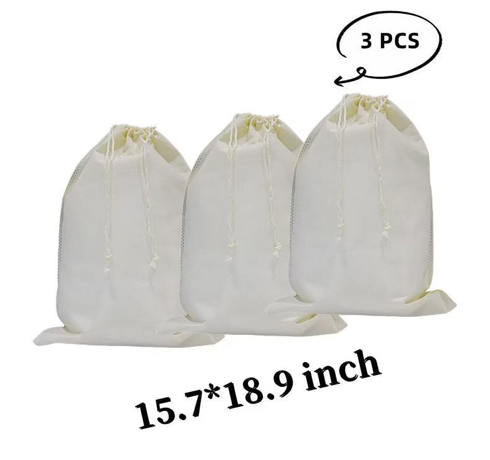 Drawstring Dust Covers, 3 Pcs Breathable Non-woven Fabric Large Cloth ...