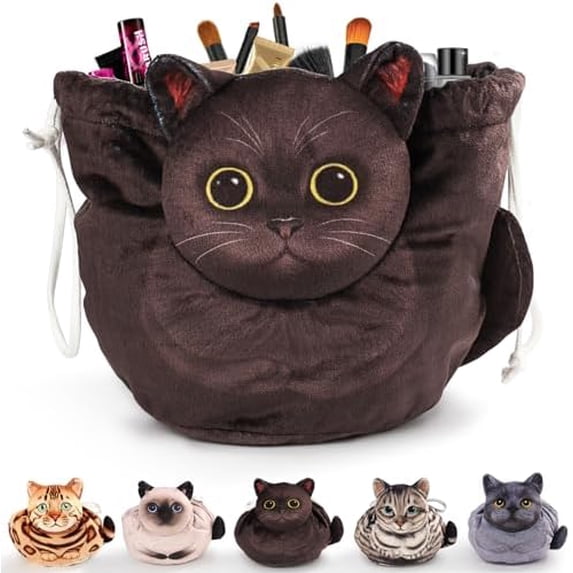 Drawstring Makeup Bag, Makeup Bag, Travel Makeup Organizer, Pouch Bag ...