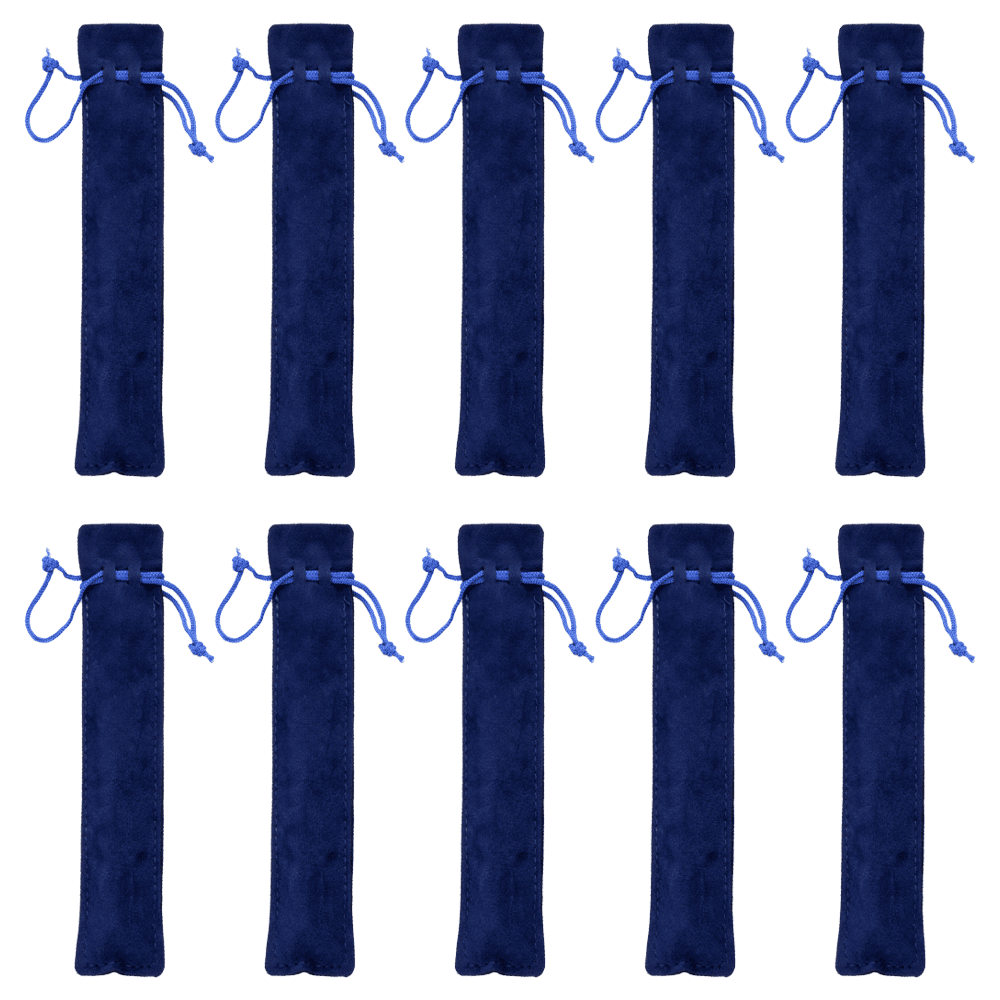 Armadurra Velvet Drawstring Pen Sleeve Holder Small Case Pencil Pouch ...